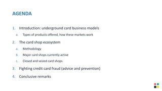 Outpost24 webinar - A fresh look into the underground card shop ...