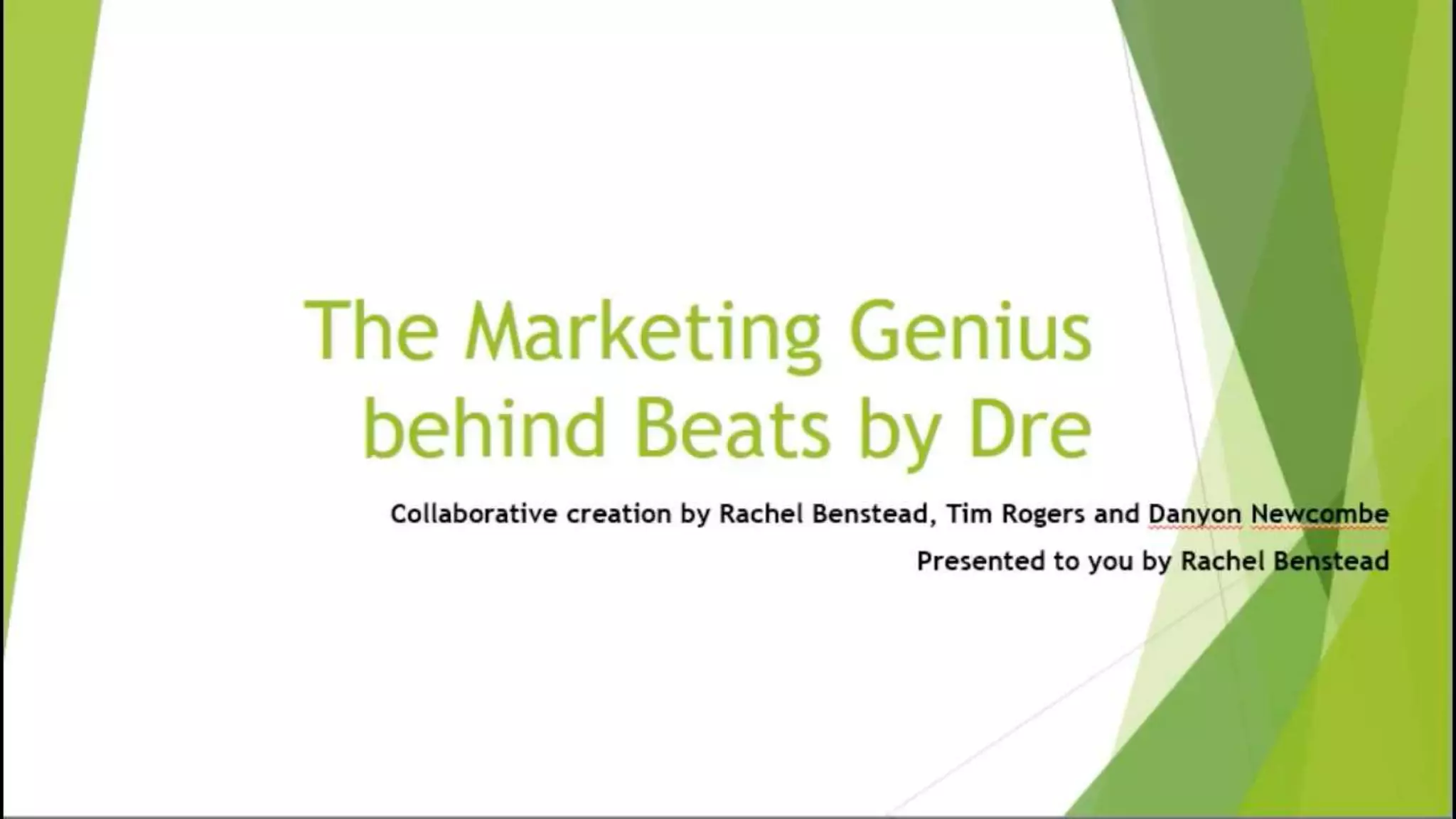 Beats marketing mix presentation | PPTX