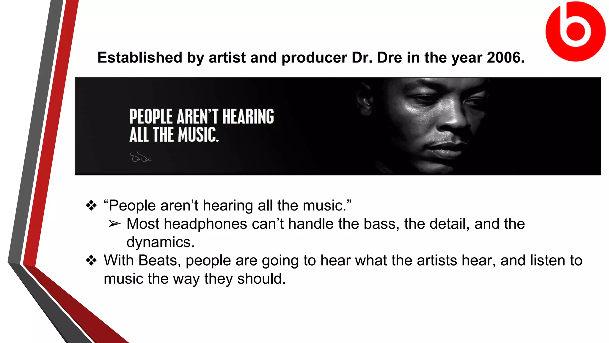Beats Promotion + Advertising (2014) | PPTX