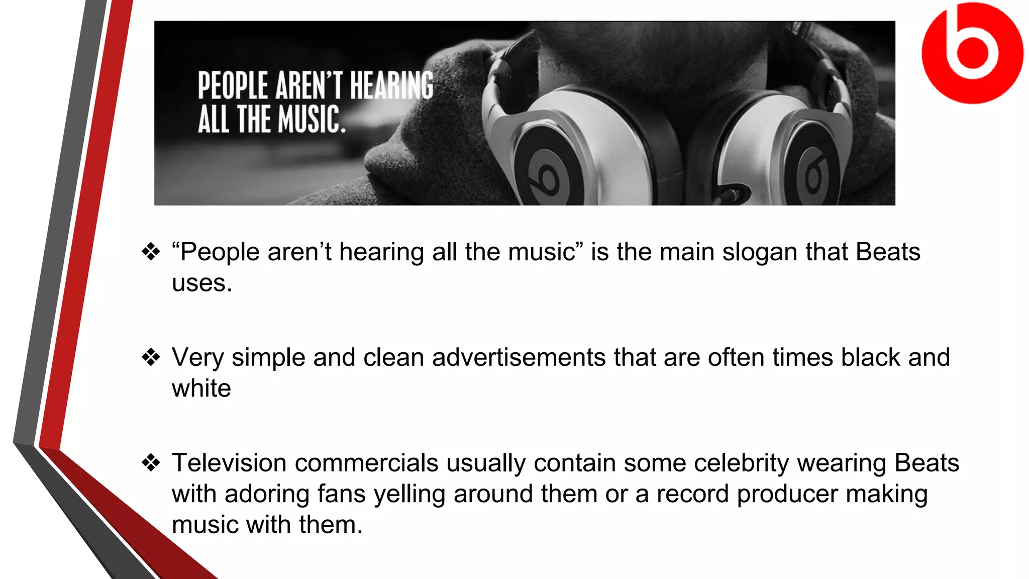 Beats Promotion + Advertising (2014) | PPT