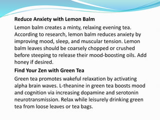Beat Stress and Anxiety with These 5 Home.pptx