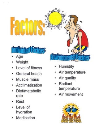 Beat the Heat Heat Stress Training | PPTX | Healthy Living