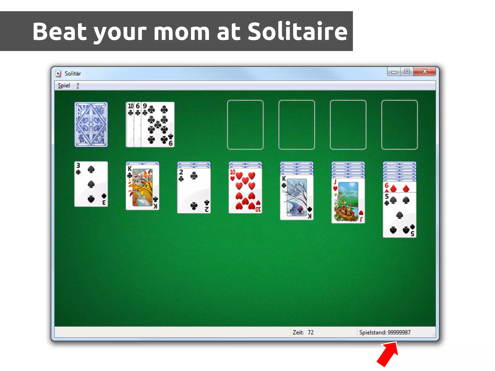 Beat Your Mom At Solitaire—Reverse Engineering of Computer Games | PPT
