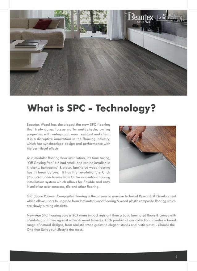 SPC Rigid Core Flooring By BeautexWood | PDF
