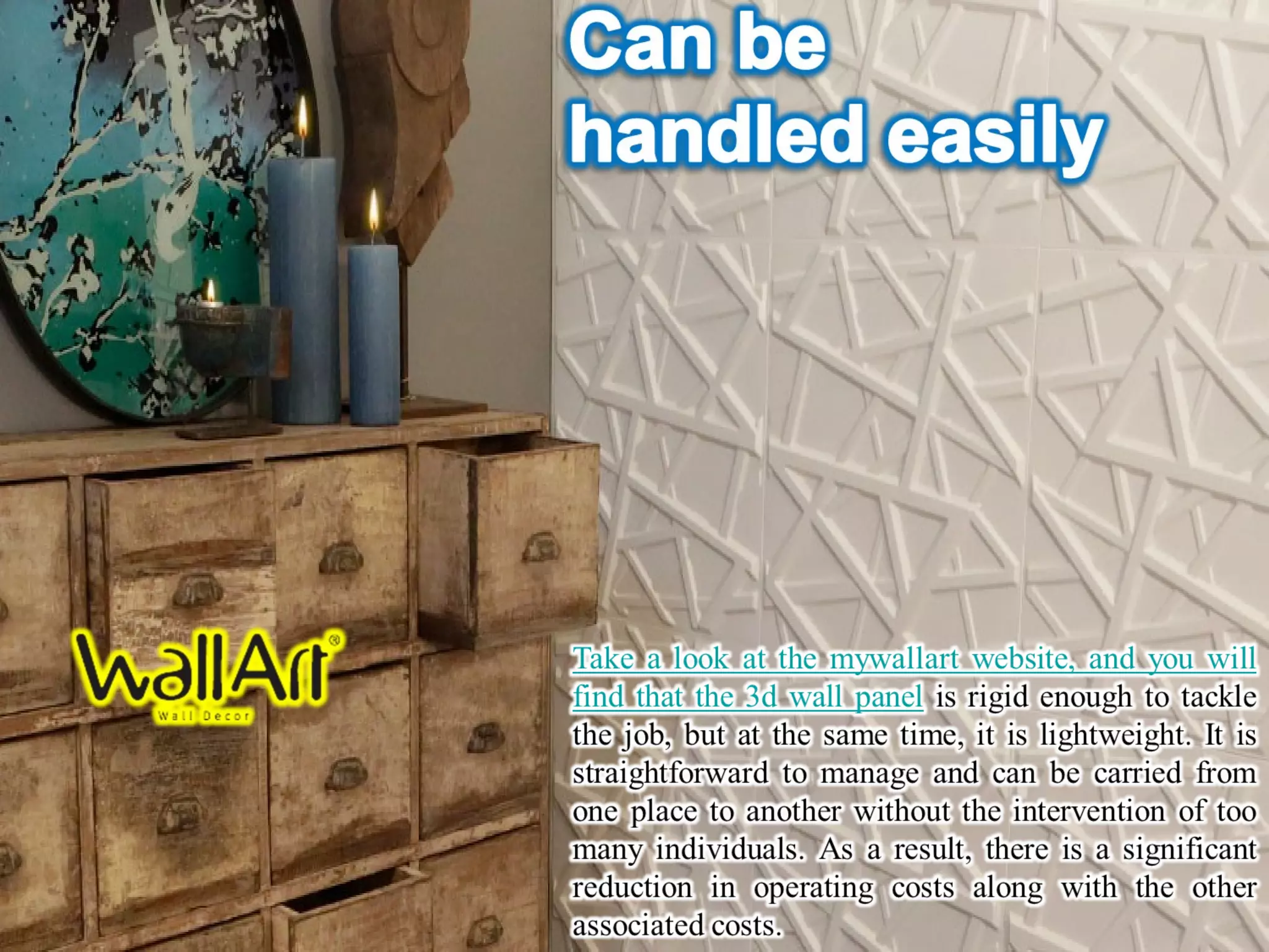 Beautification of home interior walls with 3d decorative wall panels | PPT