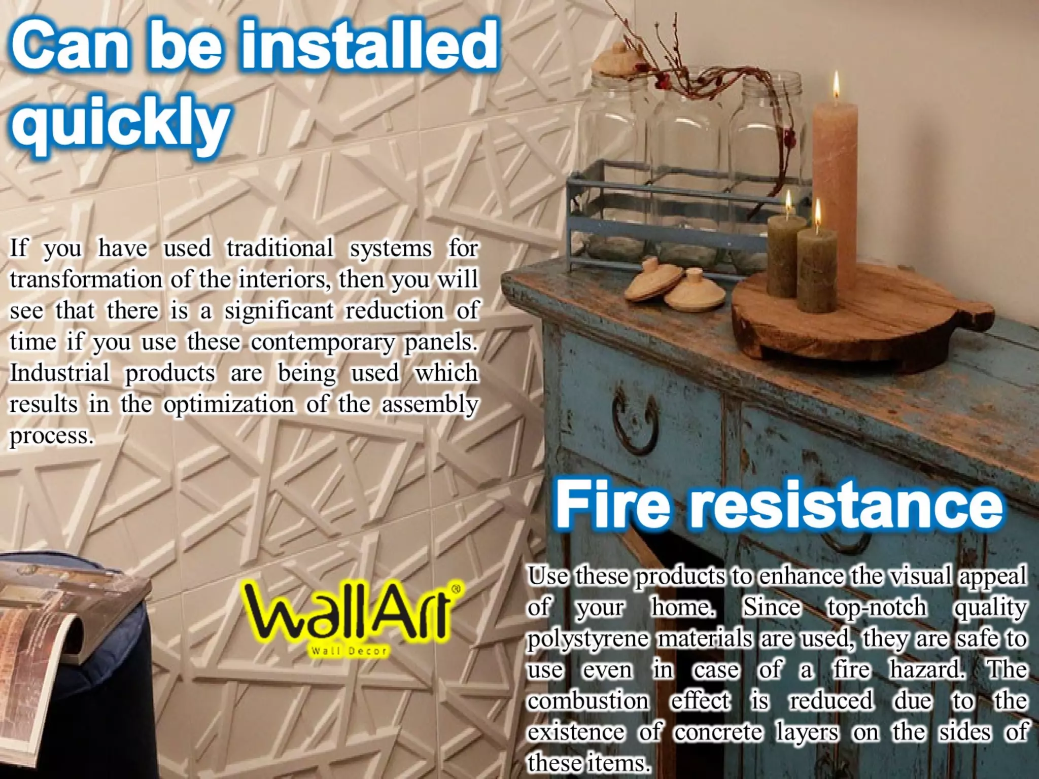 Beautification of home interior walls with 3d decorative wall panels | PPT