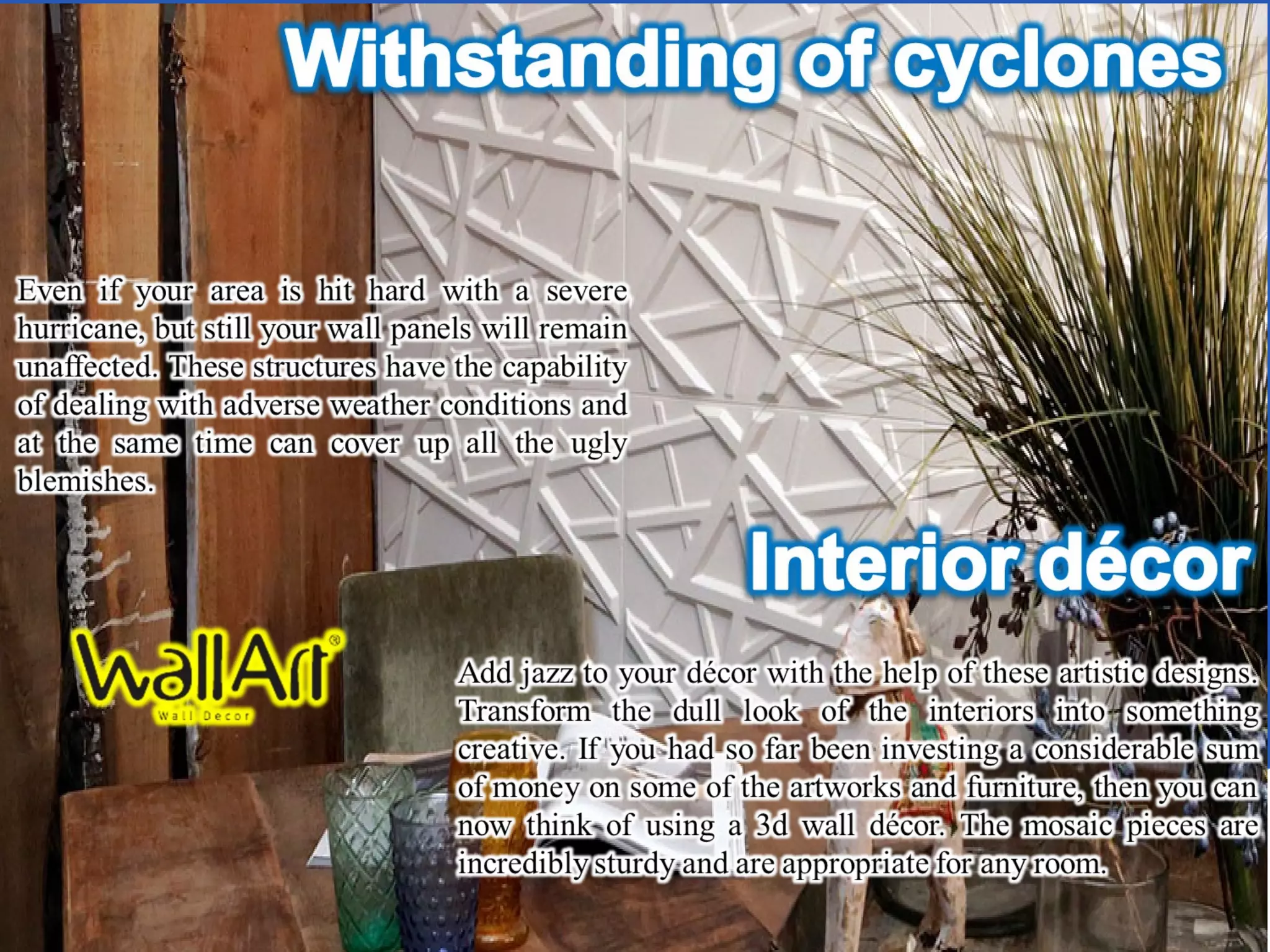 Beautification of home interior walls with 3d decorative wall panels | PPT