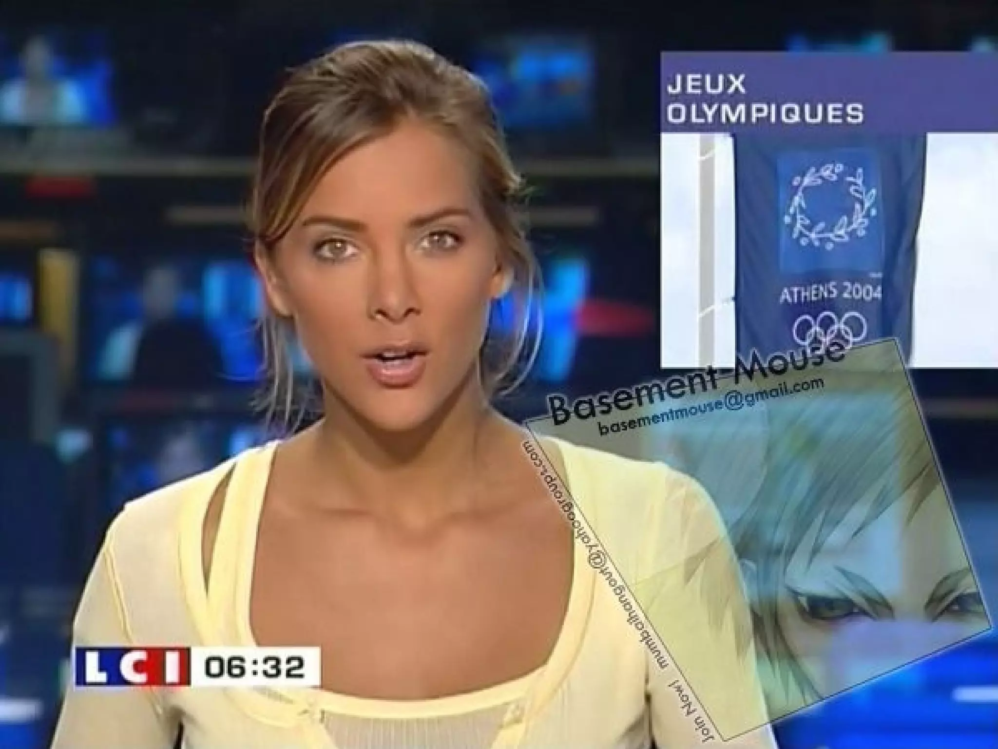 Beautiful French News Girl | PPT