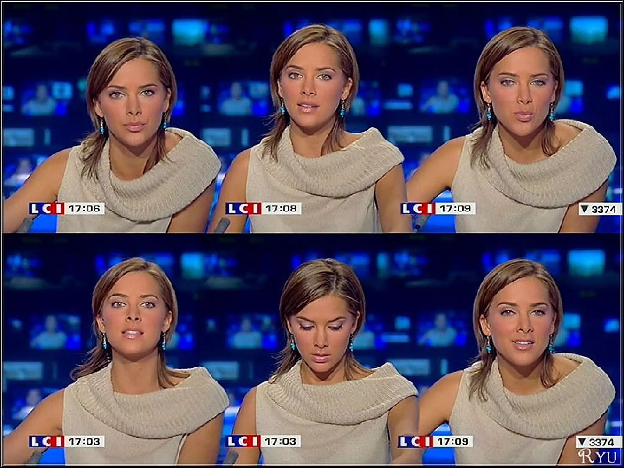 Beautiful French News Girl | PPT