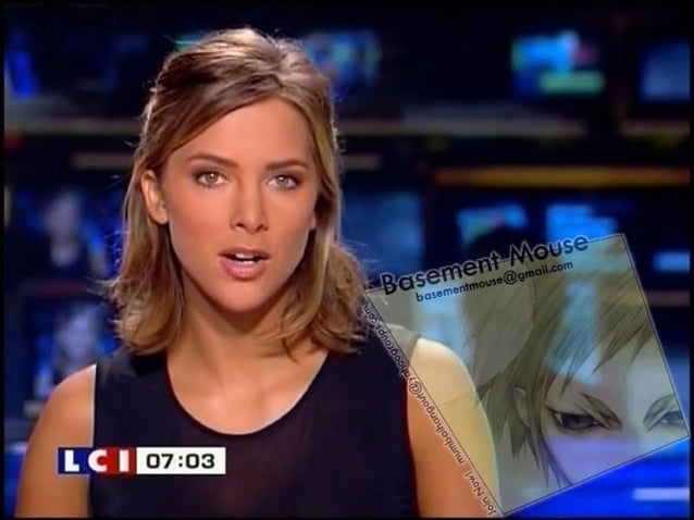 Beautiful French News Girl | PPT