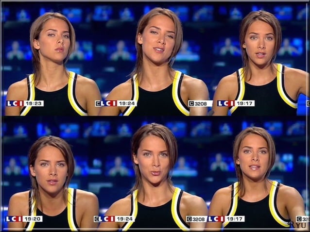 Beautiful French News Girl | PPT