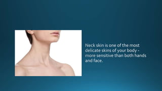 Beautiful Neck Skin Care – 10 Home Remedies | PPTX | Skin and ...