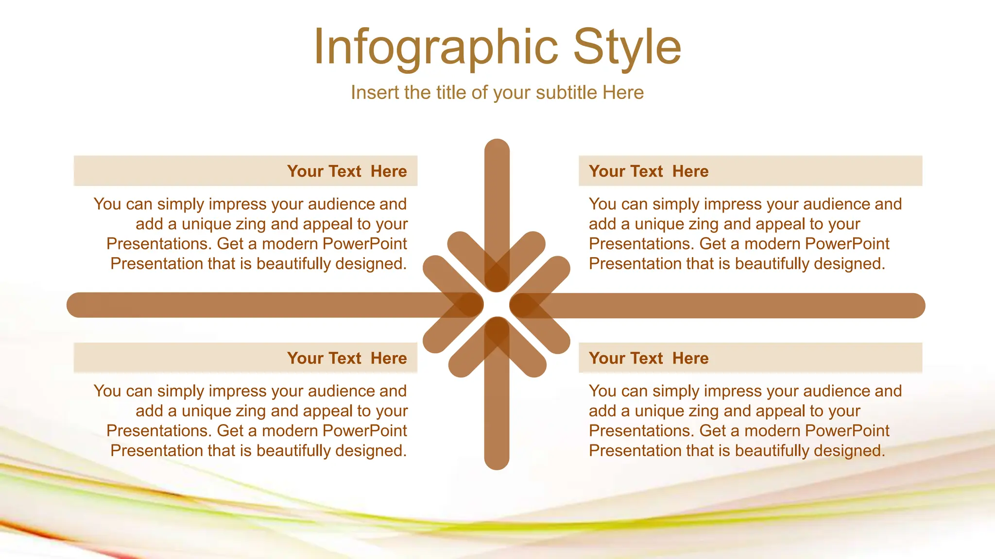 BeautifulWaveAbstract PowerPointTemplate | PPTX