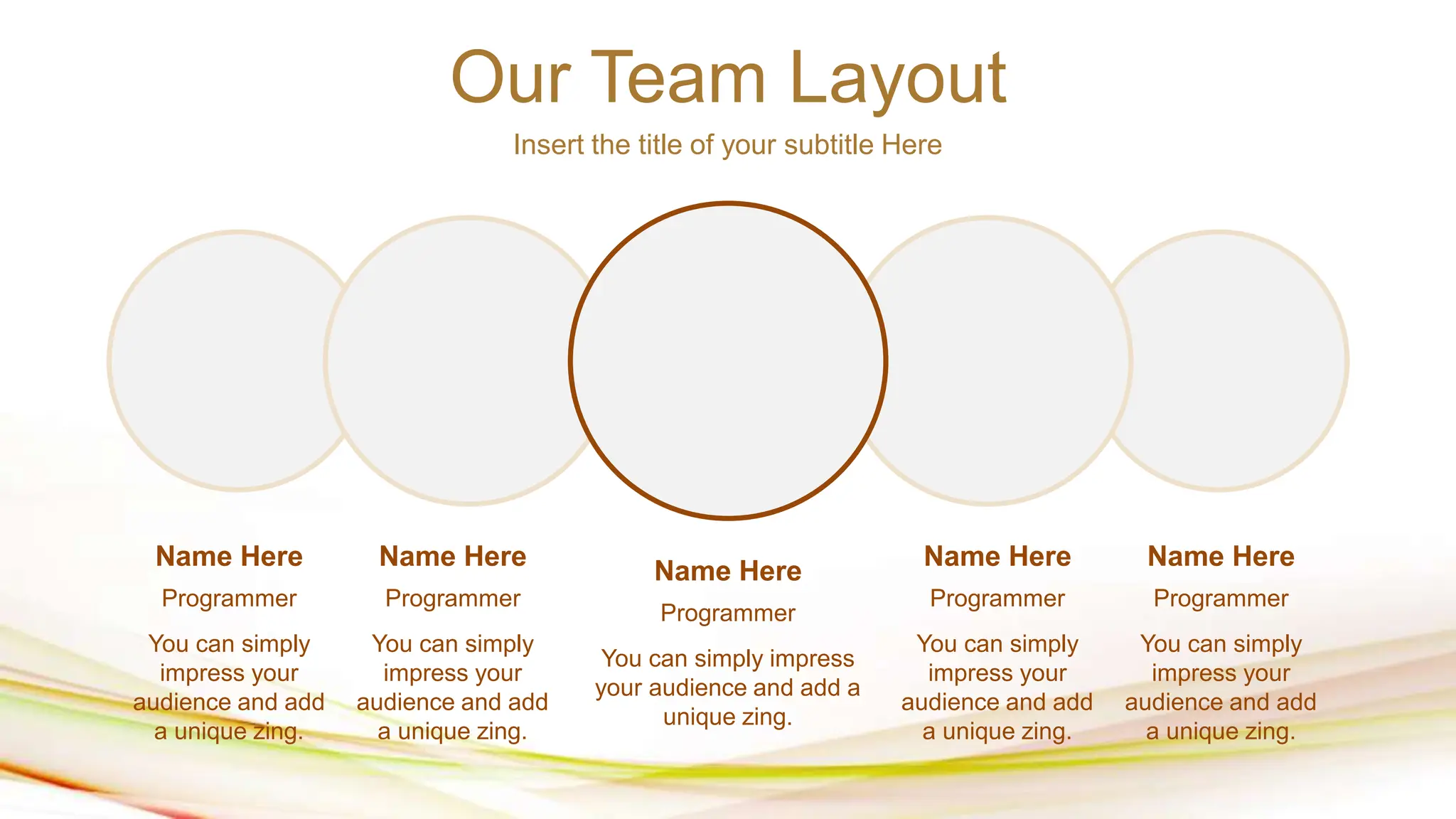 BeautifulWaveAbstract PowerPointTemplate | PPTX