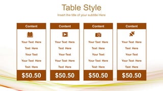 BeautifulWaveAbstract PowerPointTemplate | PPTX