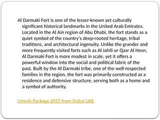 Beautiful Al Darmaki Fort of Al Ain UAE.pptx