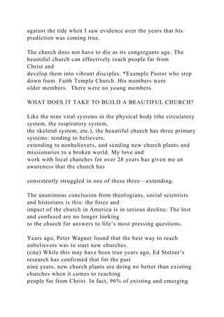 BEAUTIFUL CHURCH ___________________ SIX STEPS TO.docx