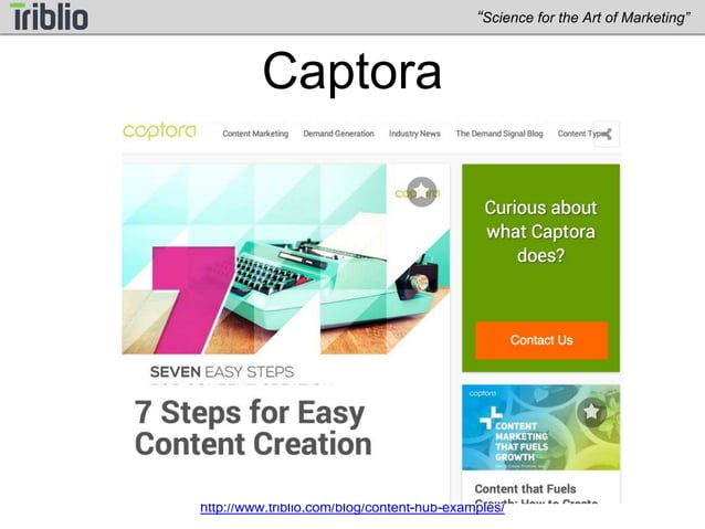 40 Beautiful Content Hub Examples | PPT
