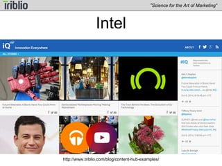 40 Beautiful Content Hub Examples | PPTX