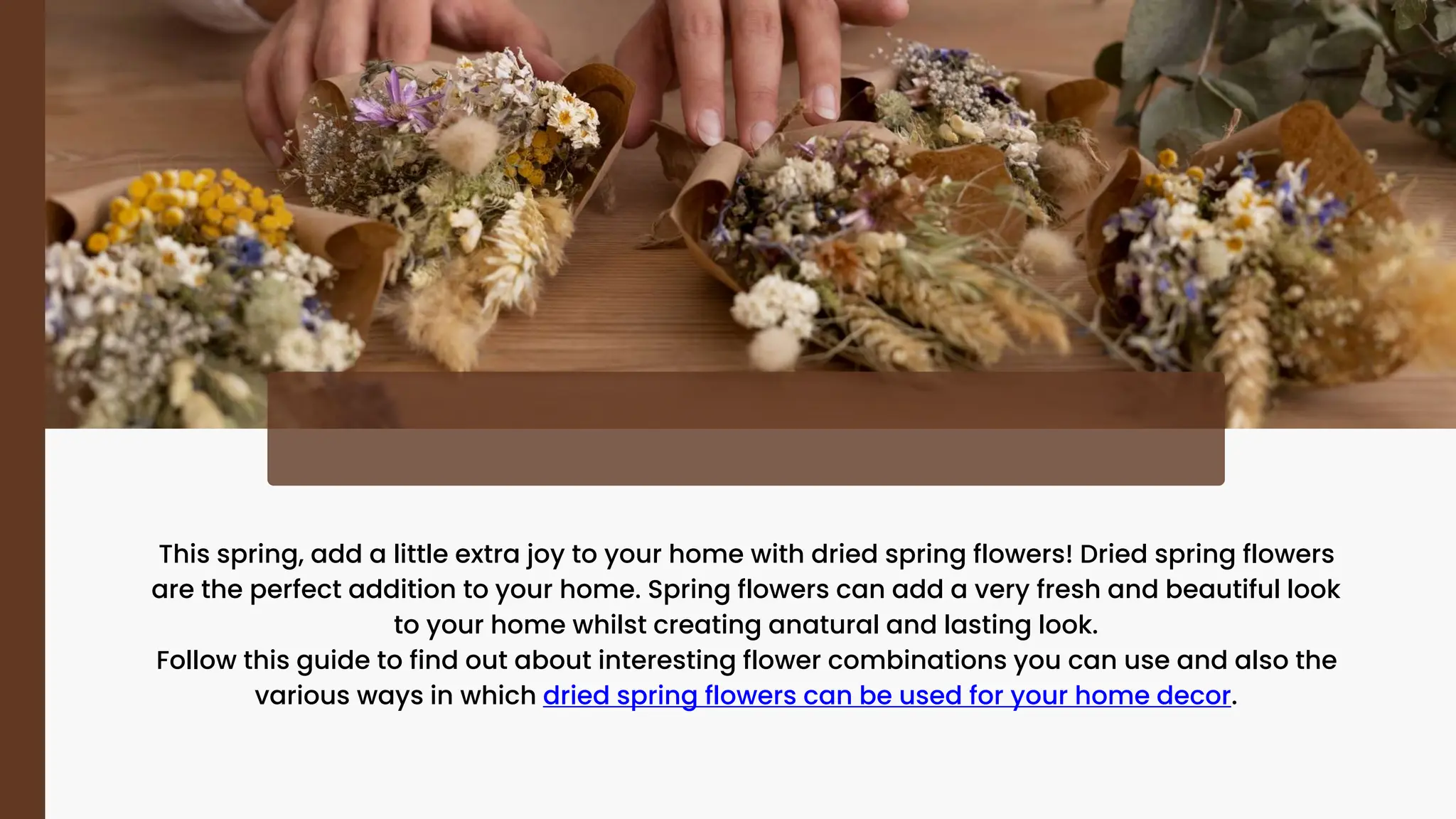 Beautiful Dried Flower DIY Home Decor Ideas for Spring.pptx