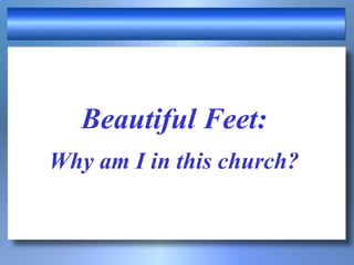 Beautiful feet | PPTX