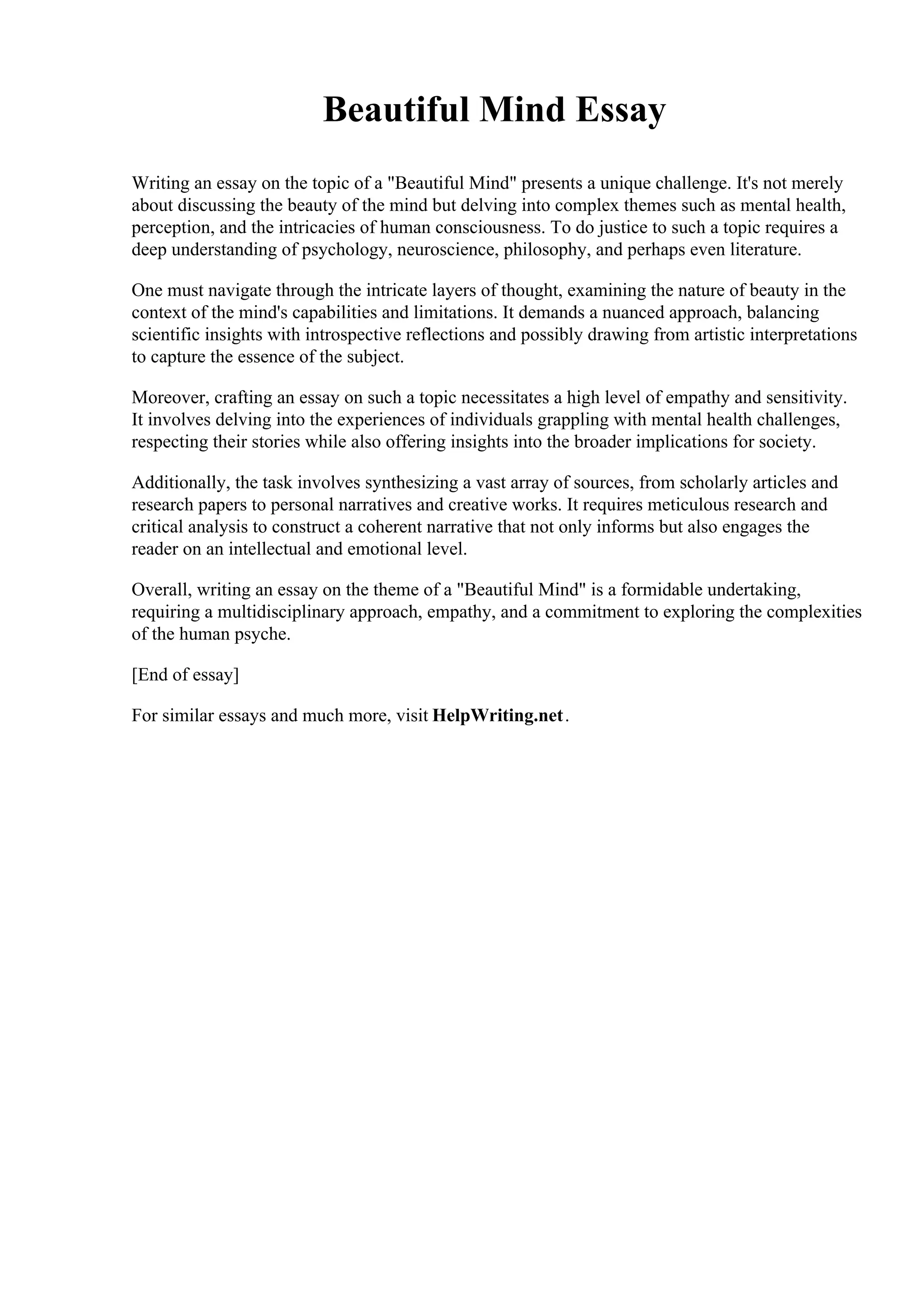 Beautiful Mind Essay.pdf