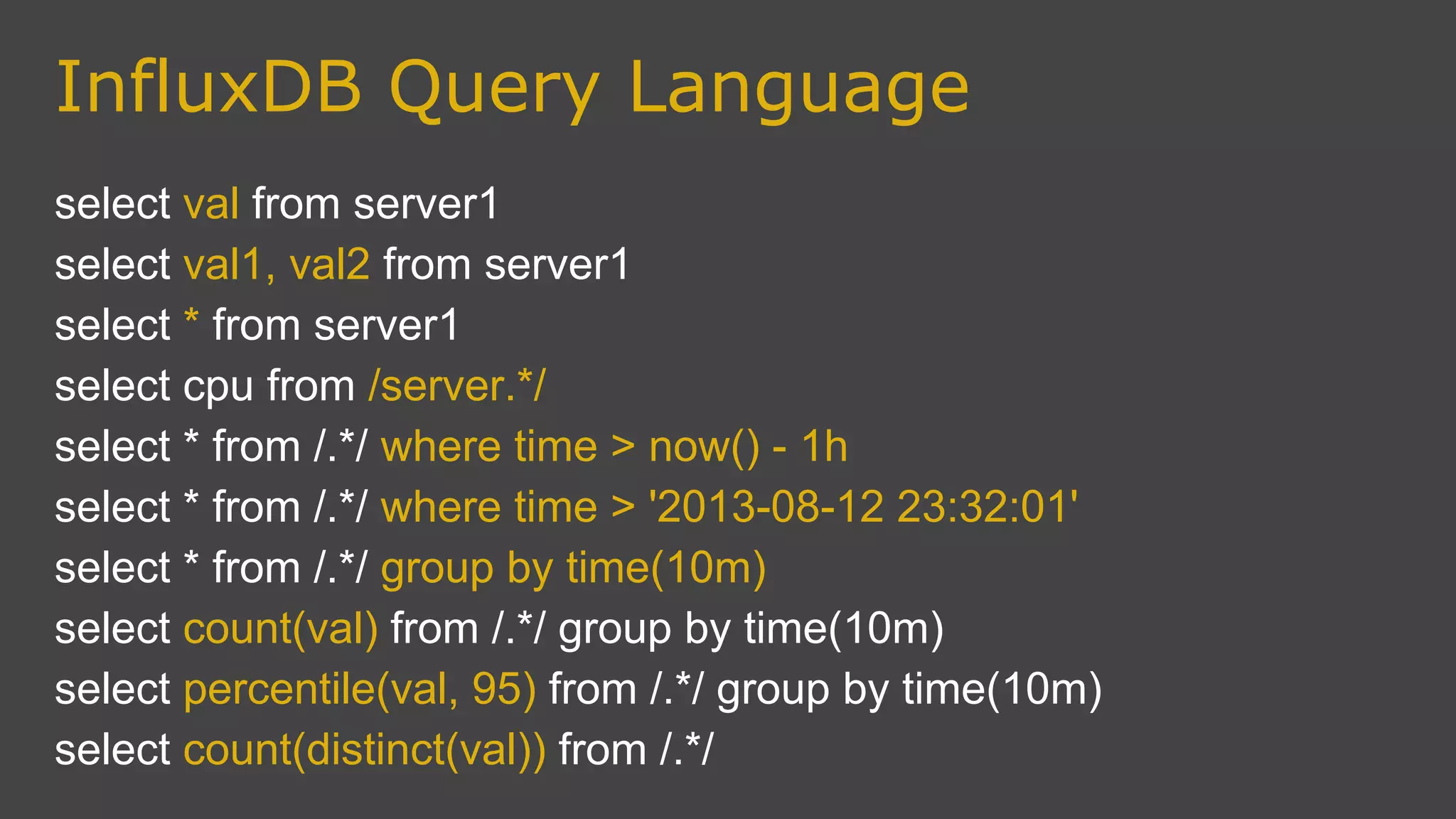 Beautiful Monitoring With Grafana And Influxdb Ppt