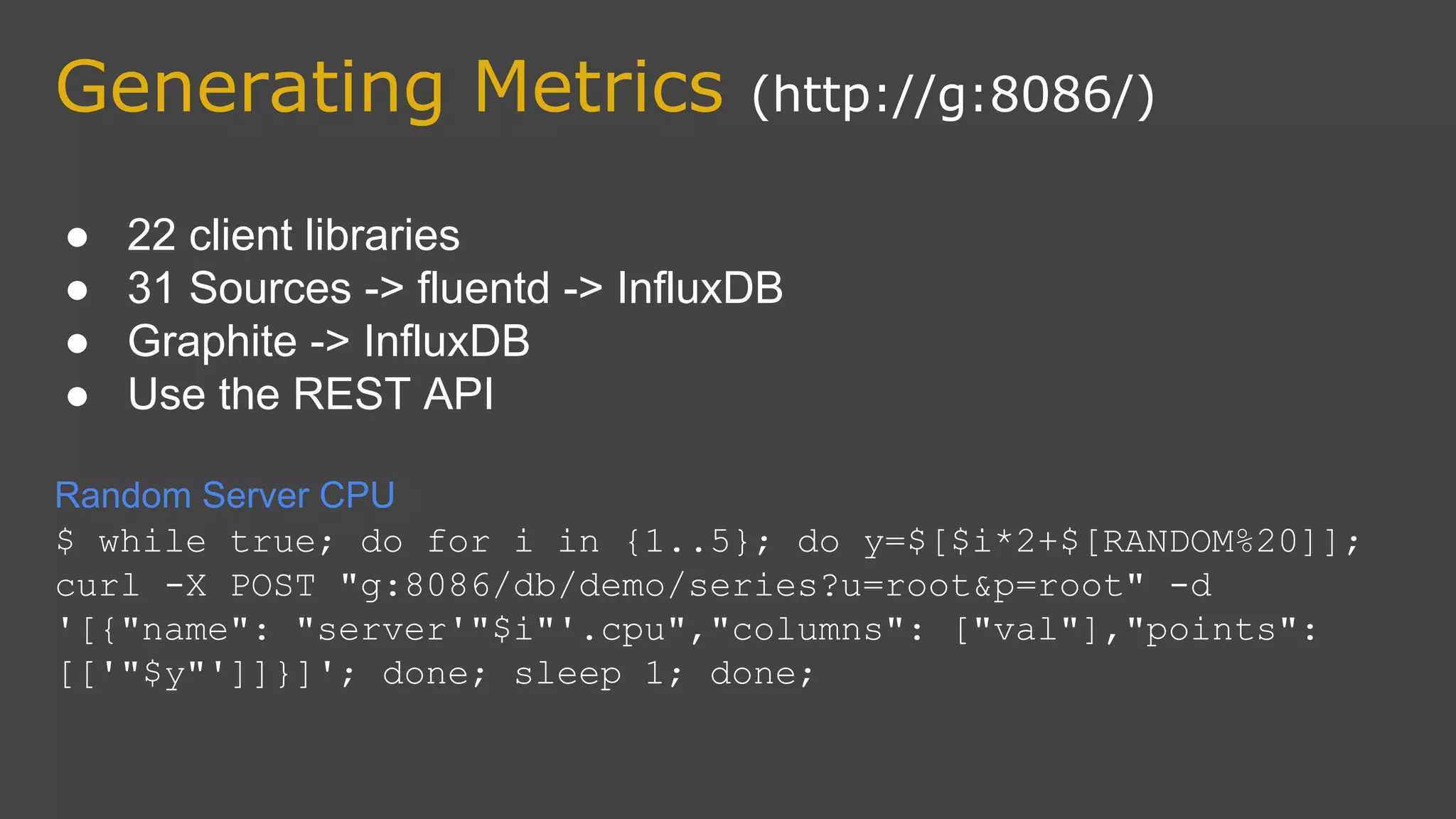 Beautiful Monitoring With Grafana And Influxdb Ppt