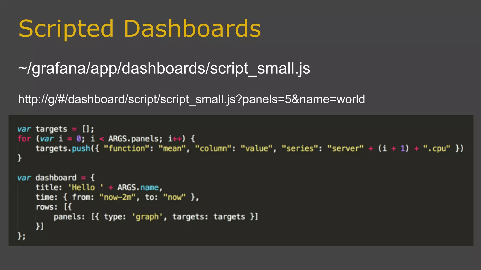 Beautiful Monitoring With Grafana And Influxdb Ppt