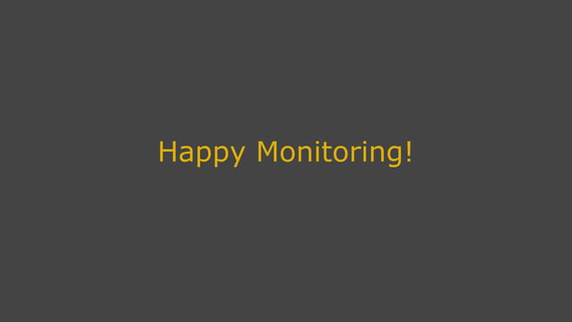 Beautiful Monitoring With Grafana And Influxdb Ppt