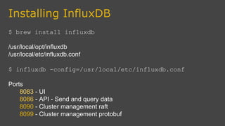 Beautiful Monitoring With Grafana and InfluxDB | PPT