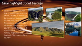 BEAUTIFUL PLACES TO VISIT IN LESOTHO.pptx