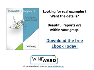 Beautiful Reports: The Non-Designer's Guide to Designing Business ...
