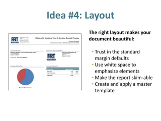 Beautiful Reports: The Non-Designer's Guide to Designing Business ...