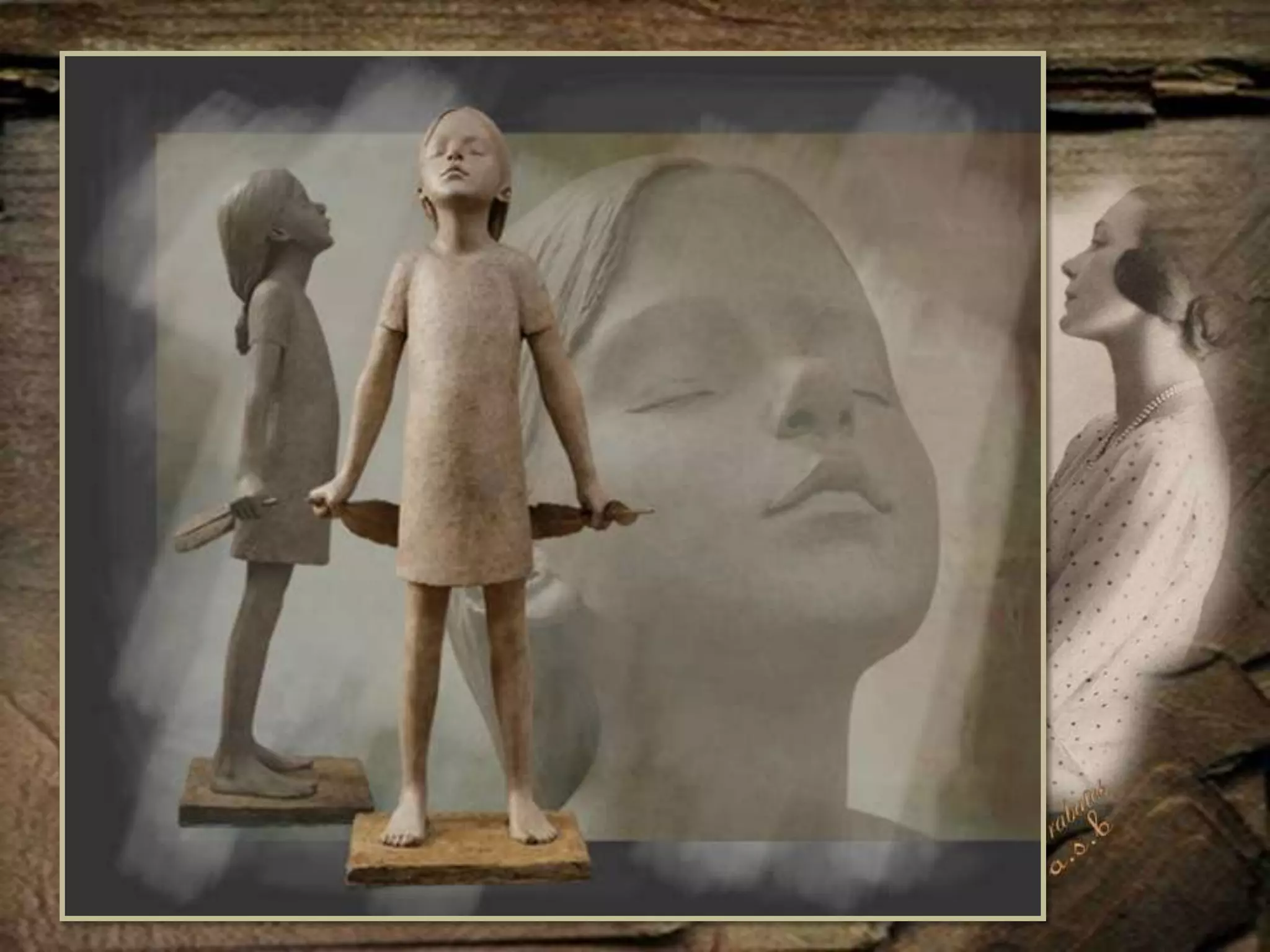 Beautiful Sculptures by Berit Hildre (1964) | PPSX | Music | Entertainment