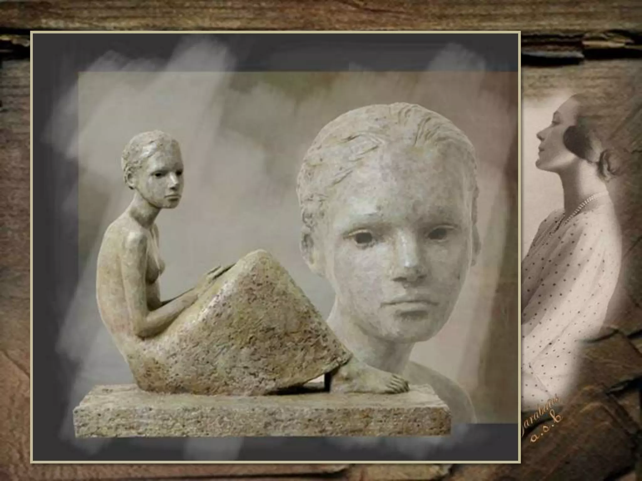 Beautiful Sculptures by Berit Hildre (1964) | PPSX | Music | Entertainment