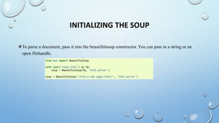 Beautiful soup | PPT