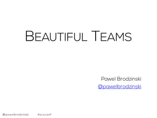 Beautiful Teams | PPT