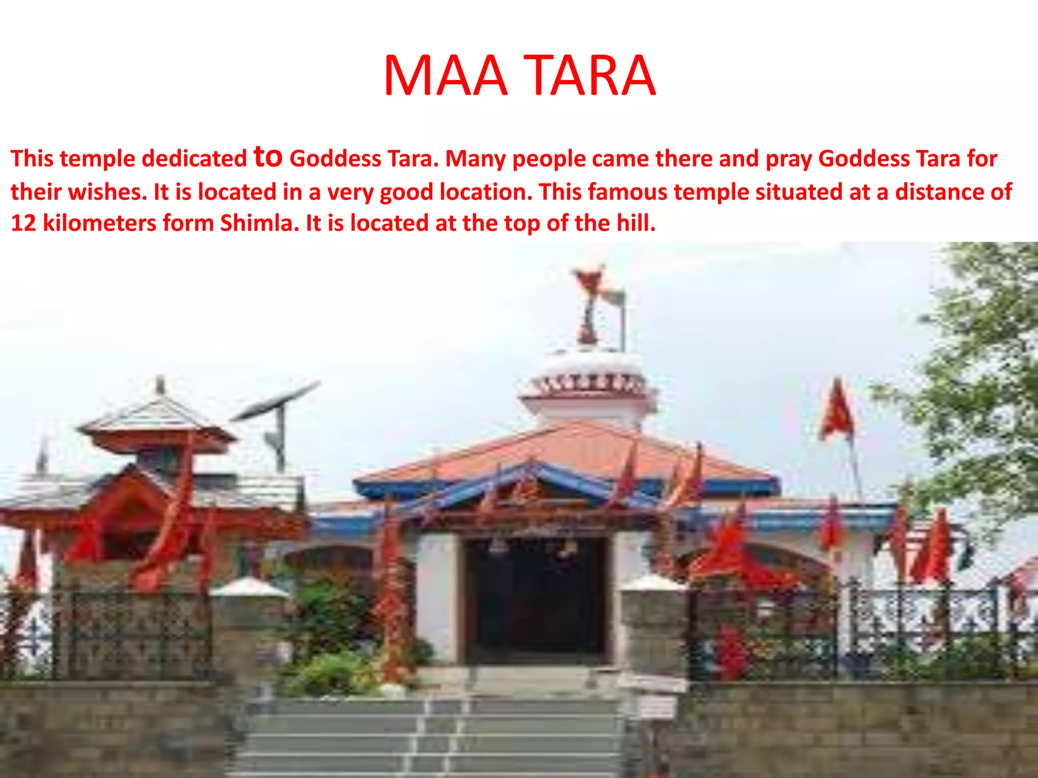 Beautiful temples in shimla | PPTX