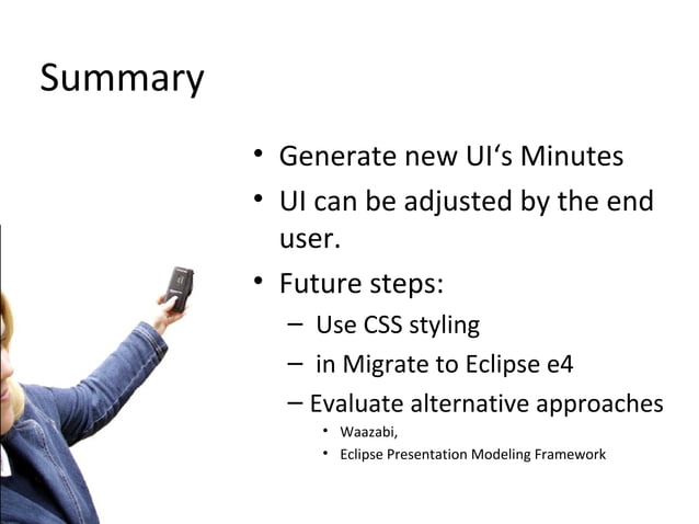 Beautiful UIs With JFace Databinding | PPT