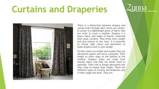 Types Of Curtains And Draperies,Contemporary Curtains | PPT
