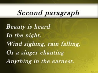 Beauty | PPT
