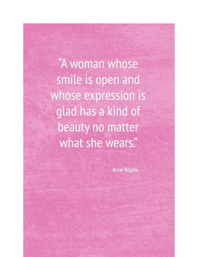 A Woman's Face Tells An Individual Story | DOCX