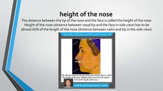 Measures of a beautiful nose | PPTX