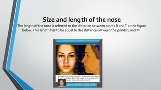 Measures of a beautiful nose | PPT