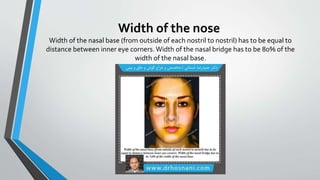 Measures of a beautiful nose | PPT