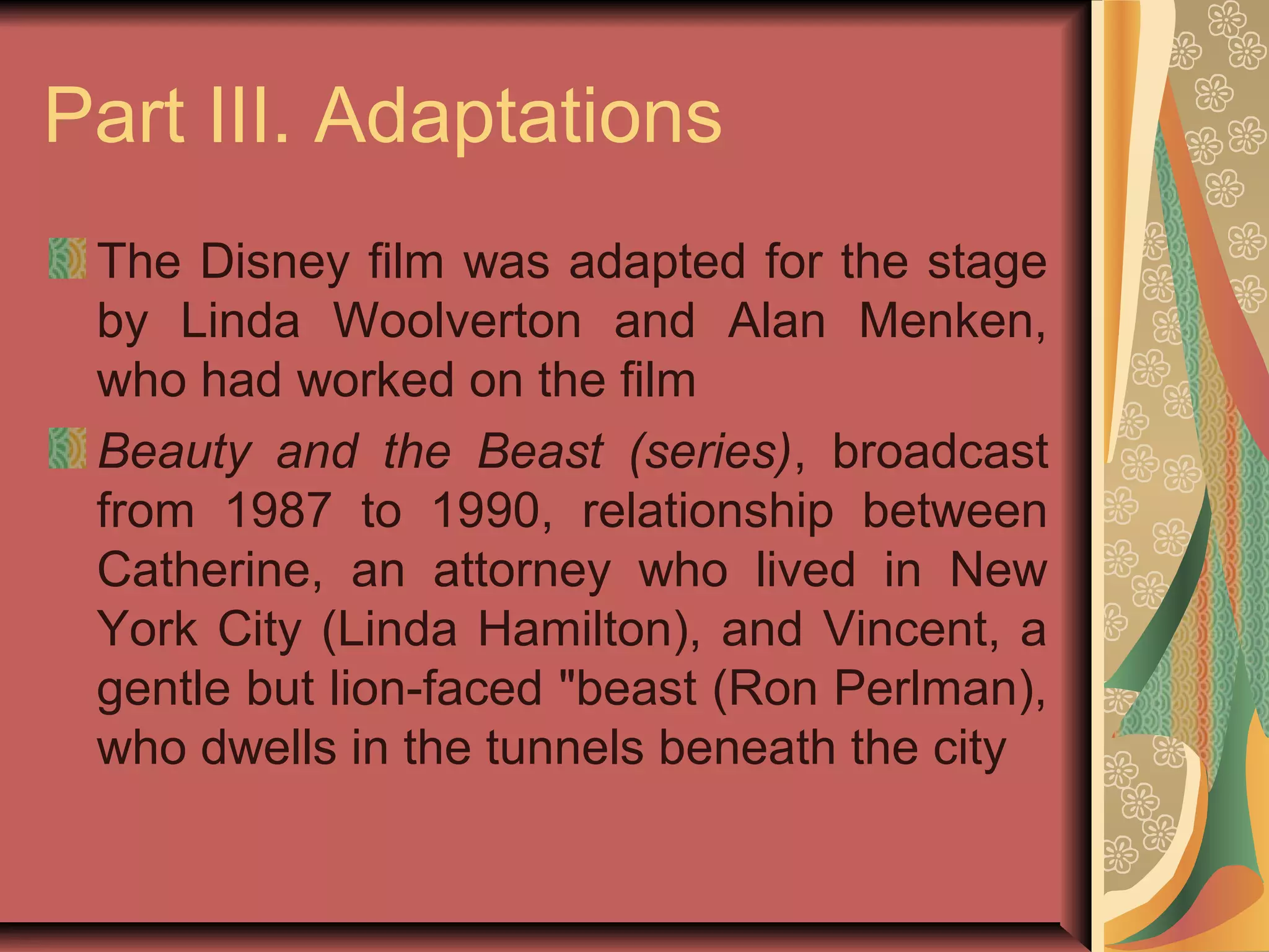 Beauty and the beast | PPT