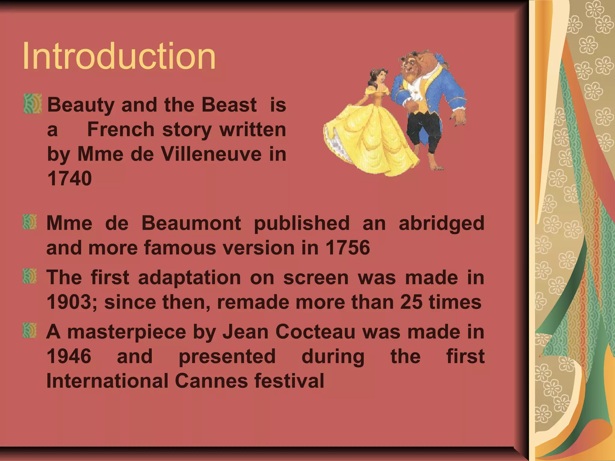 Beauty and the beast | PPT