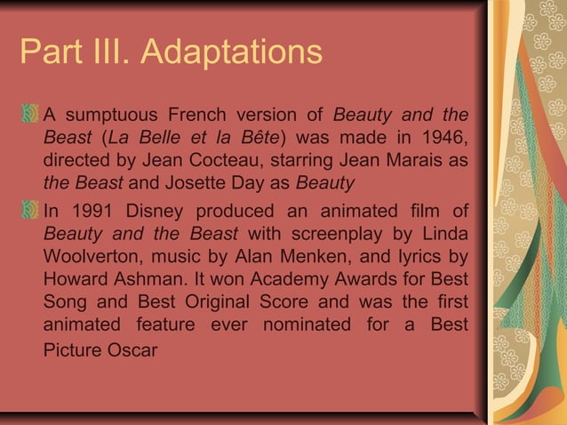 Beauty and the beast | PPT