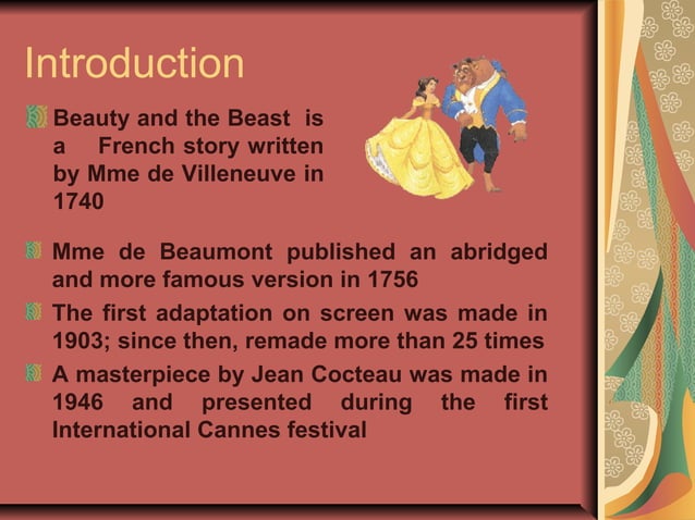 Beauty and the beast | PPT